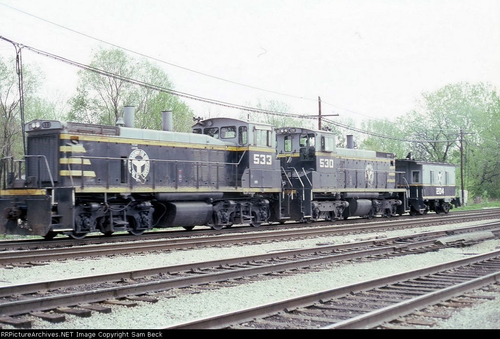 BRC 533, 530, and 204 from the B&OCT